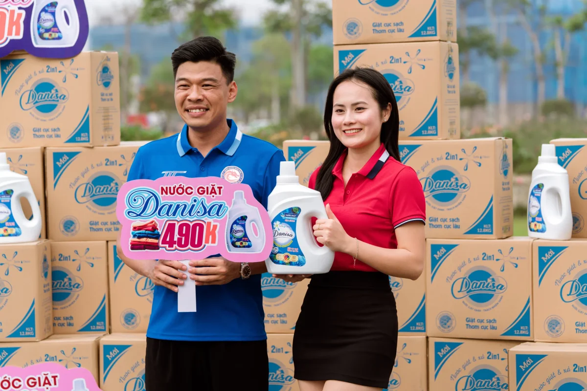 Nước giặt Danisa - Quân đoàn mua sắm